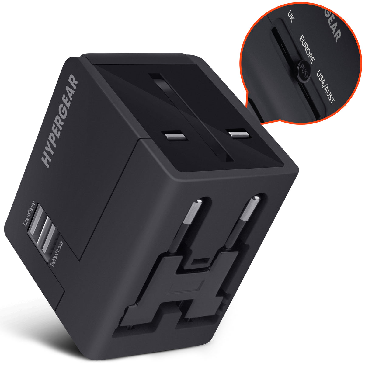 HyperGear All-in-One World Travel Adapter – HYPERGEAR
